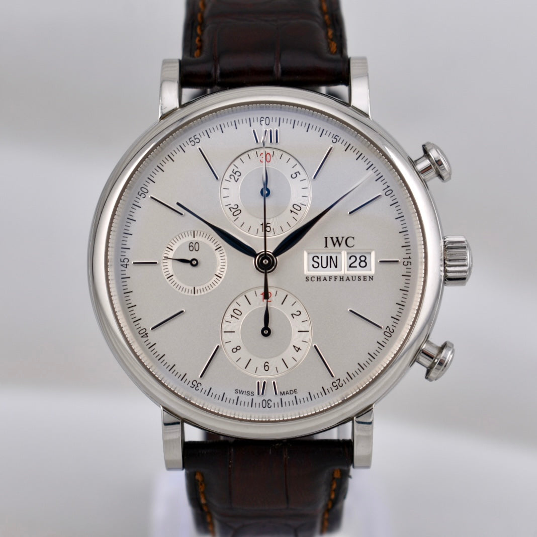 IWC Portofino Chronograph White Dial IW391027 2021 – SWISS LINK